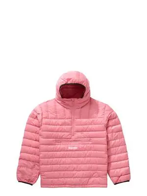 Supreme Micro Down Half Zip Hooded Pullover - Pink