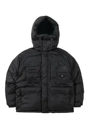 The North Face X Invincible Reversible Nuptse Jacket - Asphalt Grey/ponderosa Green