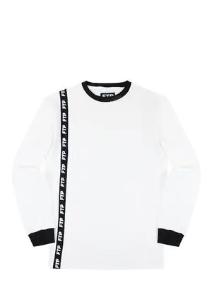 FTP Repeat Logo Thermal T-shirt - White