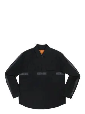 FTP Logo Tape Zip Up Work Shirt