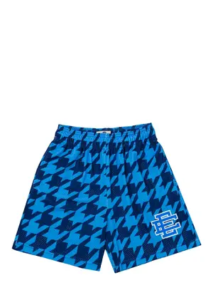 ERIC EMANUEL Ee Basic Short - Blue Houndstooth