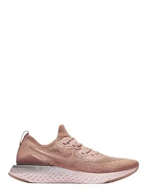 Nike Epic React Flyknit 2 Sneakers - Rose Gold Habanero Red Racer Blue Rose Gold