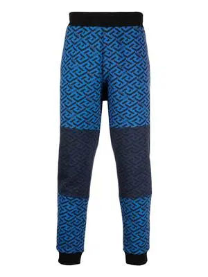 Versace La Greca Sweatpants - Blue