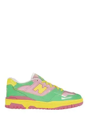 NEW BALANCE 550 Y2k Patent Leather Pack Pink/green/yellow