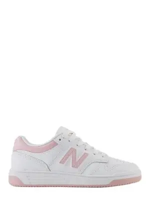 NEW BALANCE 480 Sneakers - White/orb Pink