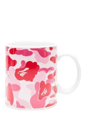 A BATHING APE Abc Camo Mug - Pink