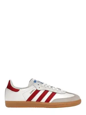 Adidas Samba Og Sneakers - Cloud White/burgundy/gum