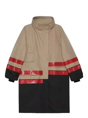 Gucci X Balenciaga The Hacker Project Technical Cotton Coat - Beige/black