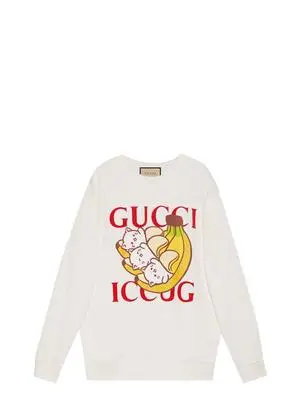 Gucci X Bananya Sweatshirt - White