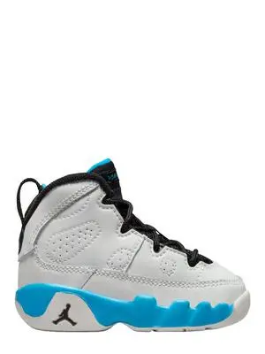 JORDAN 9 Retro Sneakers - Summit White/black/dark Powder Blue