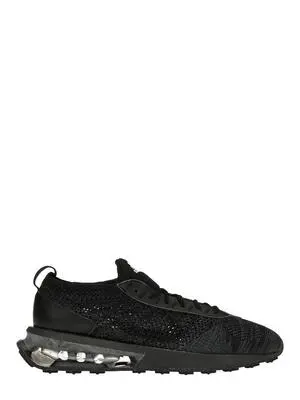 Nike Air Max Flyknit Racer Sneakers - Black/anthracite
