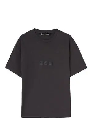 Palm Angels Garment Dye Box Logo T-shirt - Black/white