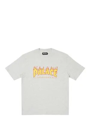 PALACE X Thrasher T-shirt - Grey Marl