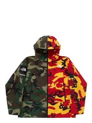 Supreme The North Face Split Taped Seam Shell Jacket - Camo