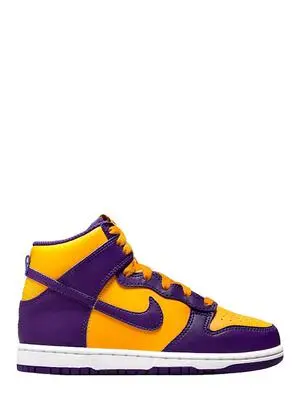 Nike Dunk High Sneakers - Court Purple/university Gold/white