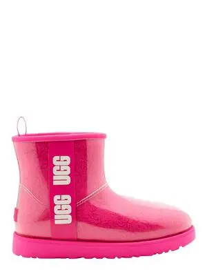 UGG Classic Clear Mini Boot Rock Rose/white