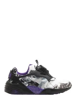 PUMA Disc Blaze Atmos Suminagashi Sneakers - Black/white/purple