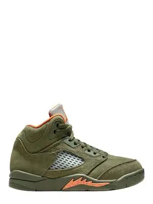 JORDAN 5 Retro - Army Olive/solar Orange