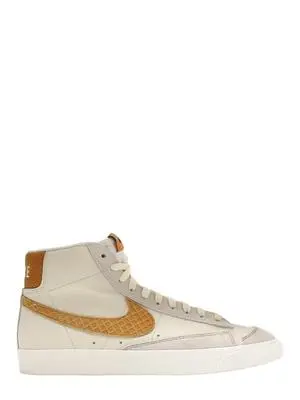 Nike Blazer Mid 77 Waffle High-top Sneakers - Coconut Milk/wheat/sail