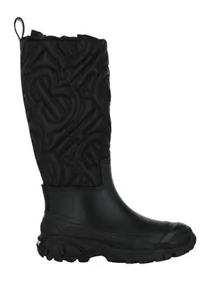 Burberry Padded Monogram Boot - Black