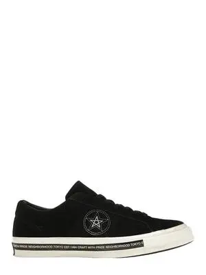 CONVERSE One Star 74 Ox Neighborhoodin Sneakers - Black/white