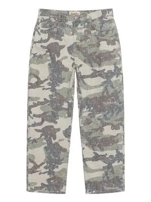 StÜssy Camo Canvas Jean - Woodland Camo