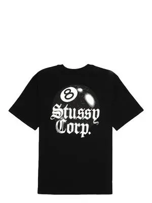StÜssy 8 Ball Corp. T-shirt - Black