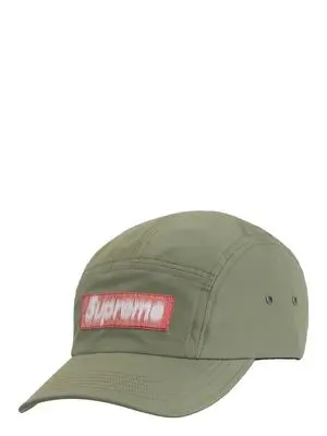 Supreme Reversed Label Camp Cap - Olive