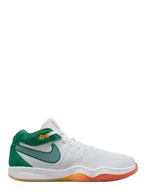Nike Zoom Gt Hustle 2 University Sneakers - White/malachite/pure Platinum