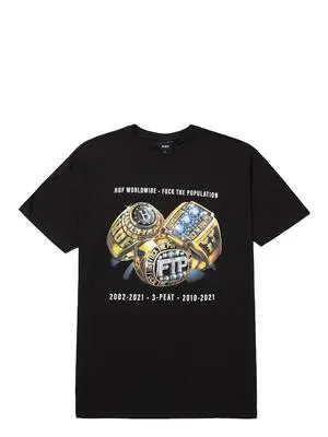 HUF X Ftp 3 Peat T-shirt - Black