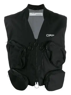 Off-White Tactical Pocket Vest - Black