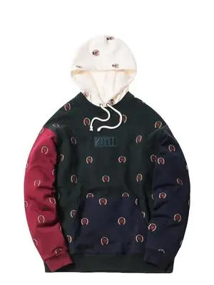 Kith X Tommy Hilfiger Embroidered Crest Hoodie - Multicolor