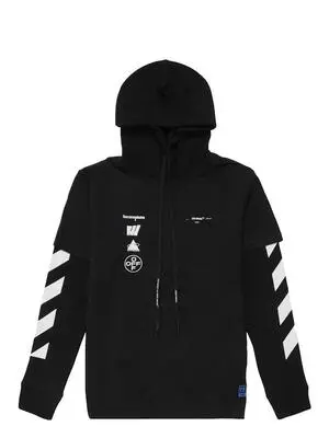 OFF-WHITE Off-White Diag Mariana Hooded T-Shirt