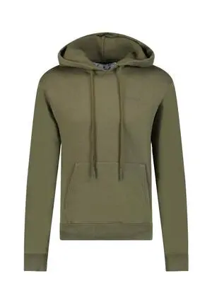 Off-White Diag Tab Hoodie - Army Green