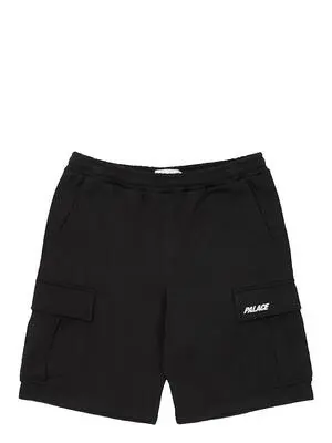 PALACE Cargo Sweat Shorts - Black