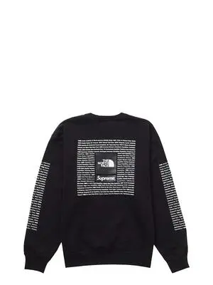 Supreme The North Face Crewneck Sweatshirt - Black