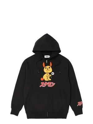 PALACE Cute Zip Up Hoodie - Black