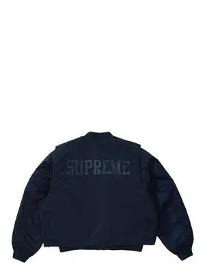 Supreme 2-in-1 Ma-1 Vest - Navy Blue