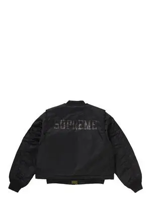 Supreme 2-in-1 Ma-1 + Vest - Black
