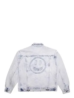 Drew House Oversized Mascot Trucker Jacket - Painted Indigo