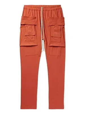 Rick Owens Creatch Cargo Pants - Orange
