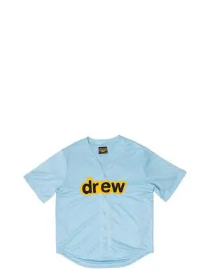 Drew House Mesh Baseball Jersey - Sea Blue