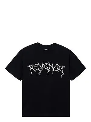 REVENGE Xxxtentacion Lightning Tee Shirt - Black/white