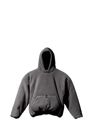 Yeezy Polar Fleece Padded Hoodie - Dark Grey