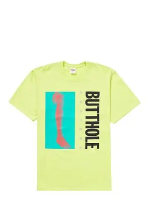Supreme Butthole Surfers Leg Tee Shirt Neon Green