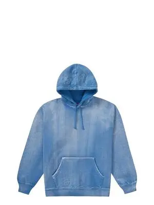 Supreme Brush Stroke Hooded Sweatshirt - Pale Royal