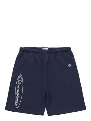 Supreme Champion Outline Sweatshort - Navy Blue