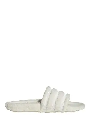 Adidas Adilette Cozy Slides - Off White/core White