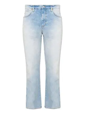 Gucci Straight Leg Jeans - Light Blue
