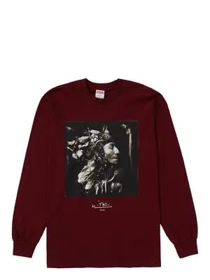 Supreme Joelpeter Witkin Harvest Long Sleeve Tee Shirt Burgundy